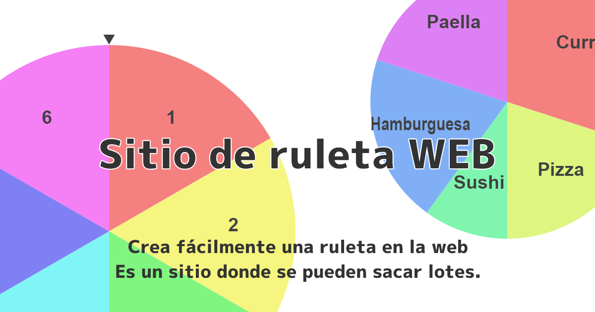 Crear ruleta fija - Sitio web de ruleta